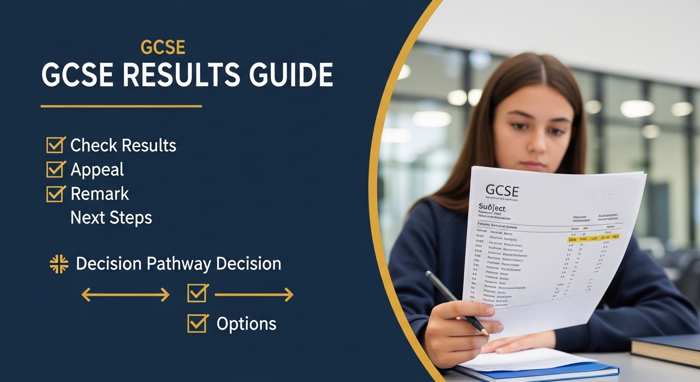 How to Check GCSE Results, Appeal & Plan Next Steps